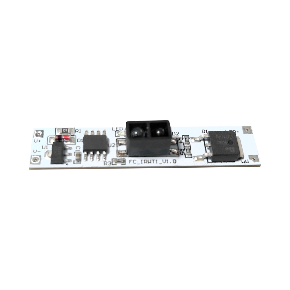 DC12V 24V IR Sensor Switch Solder-Free High Dimming Aluminum Profile ...