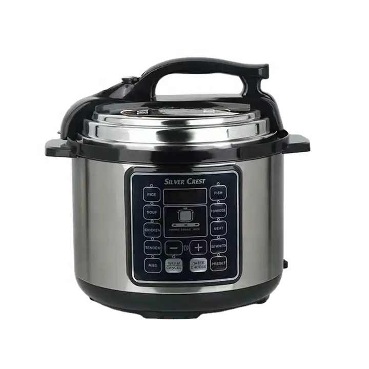 6L Smart Pressure Cooker High Quality Stainless Steel Digital Rice ...