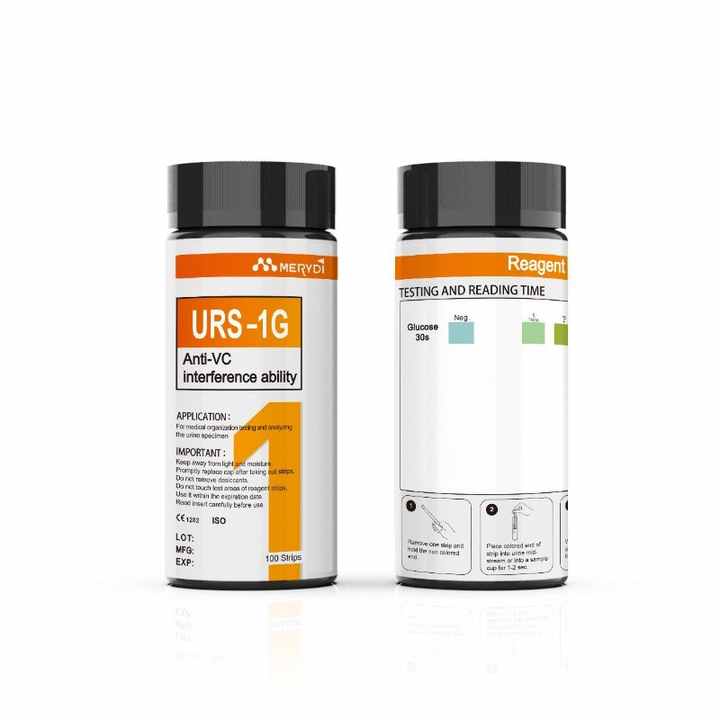 Glucose test strips accu-check Diabetic test strips URS-1G Medical ...