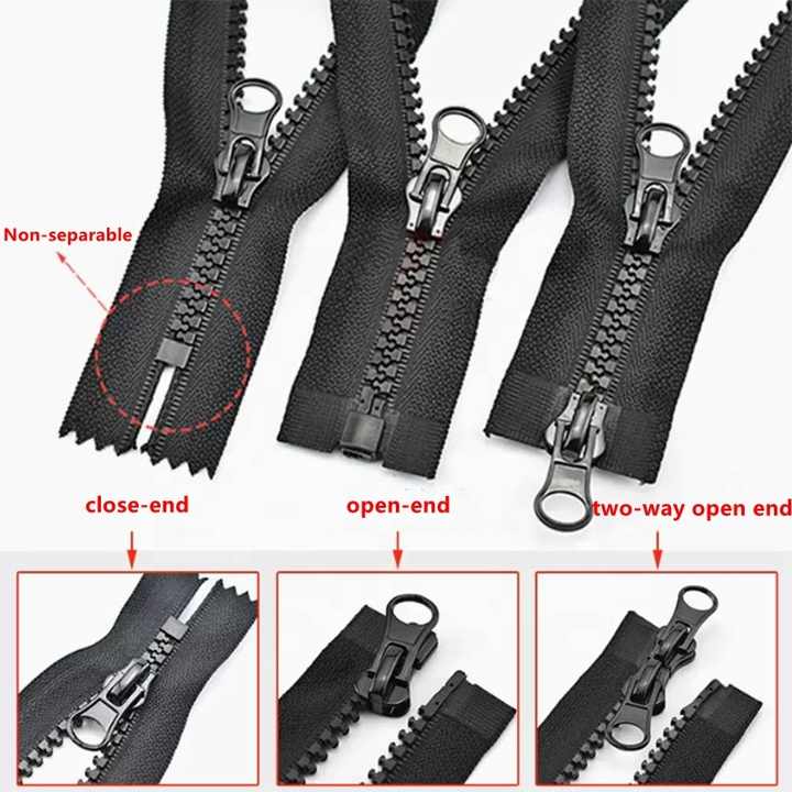 Jacket Cremalleras Plastic Zipper - Sustainable Resin Zippers