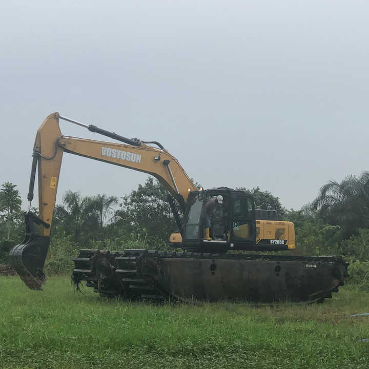 Ponton amfibi ekskavator apung tambang Backhoe| Alibaba.com