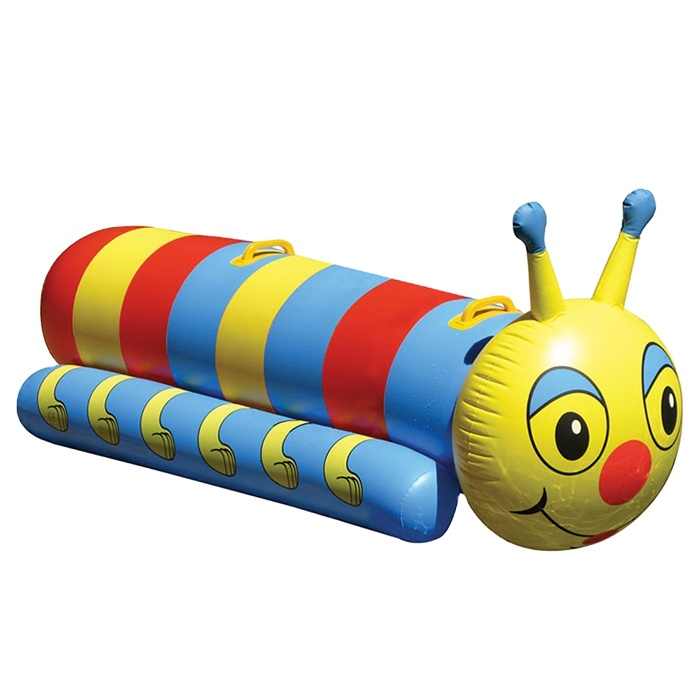 Heavy Duty PVC Inflatable Caterpillar Pool Ride-on Float