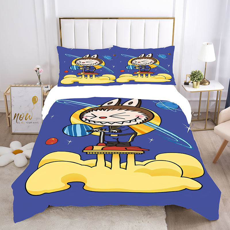 Wholesale Labubu Digital Print Hypoallergenic Polyester Bedding Set ...