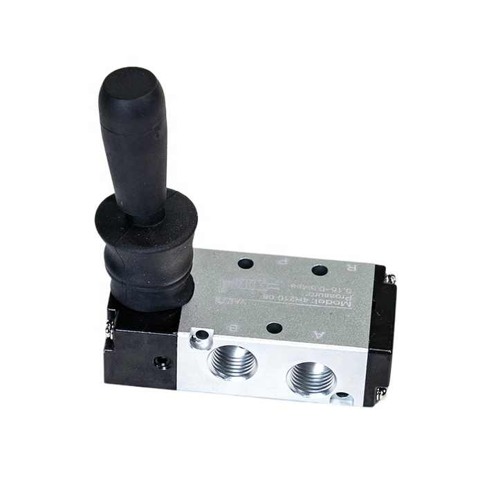 Hot Sale Hand Valve Pneumatic Manual Valve 5/2 4H210-08/4H310-10/4H410-15 Mechanical Directional ...
