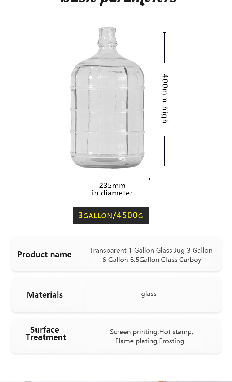 Wholesale Glass Carboys - Durable, Transparent, and Eco-friendly