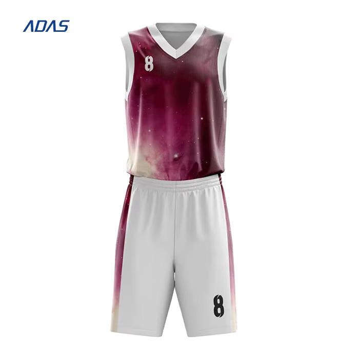 Custom Mesh Pattern Basketball Uniform Design Your Own Team Basketball ...