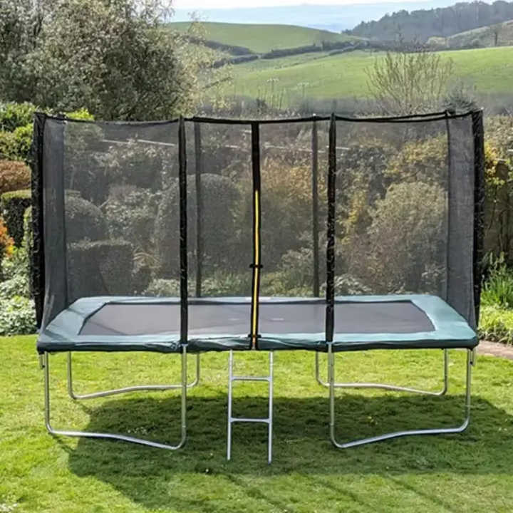 Factory Rectangle / Rectangular Trampoline Outdoor Fitness Trampoline ...
