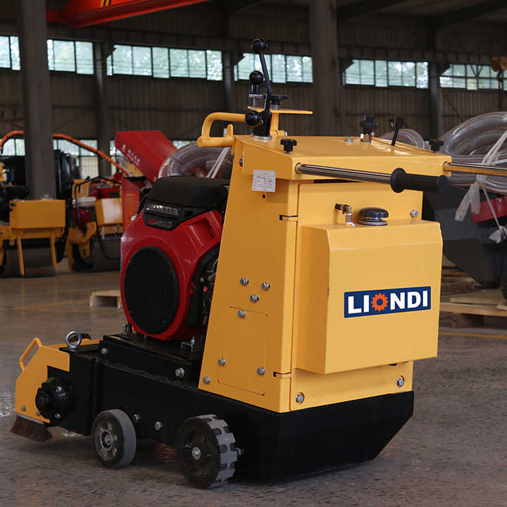 Damaged Pavement Removal Road Rehabilitation Scarifying Concrete ...