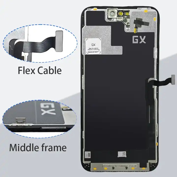 New GX Incell LCD Display for iPhone X XS XR 11 16 11Pro 12Pro 13Pro ...