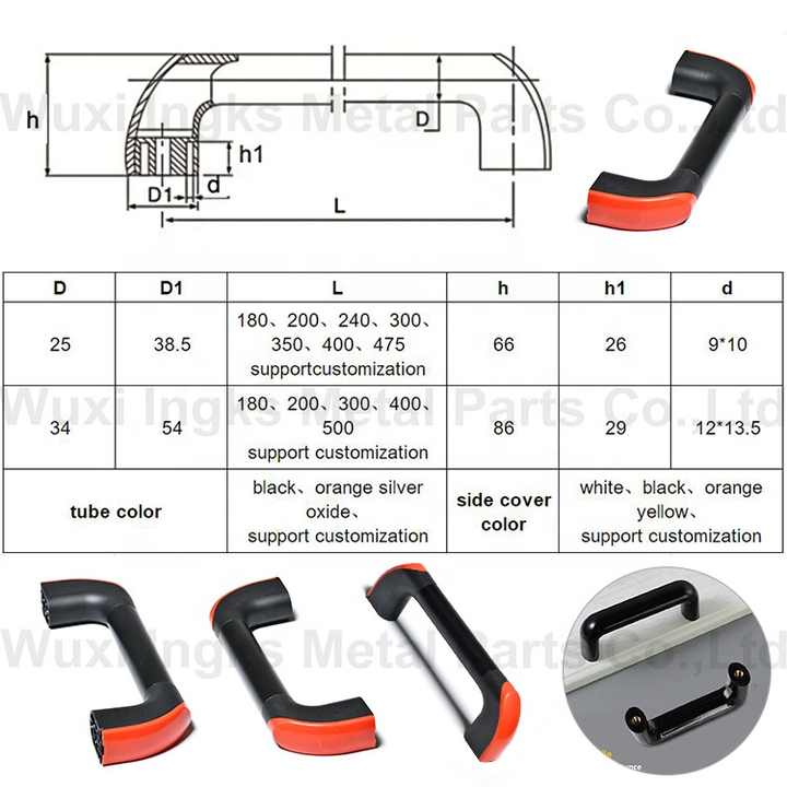 Electric Welding Nylon Bakelite U Shape Pull Knob Square Plastic Pull ...