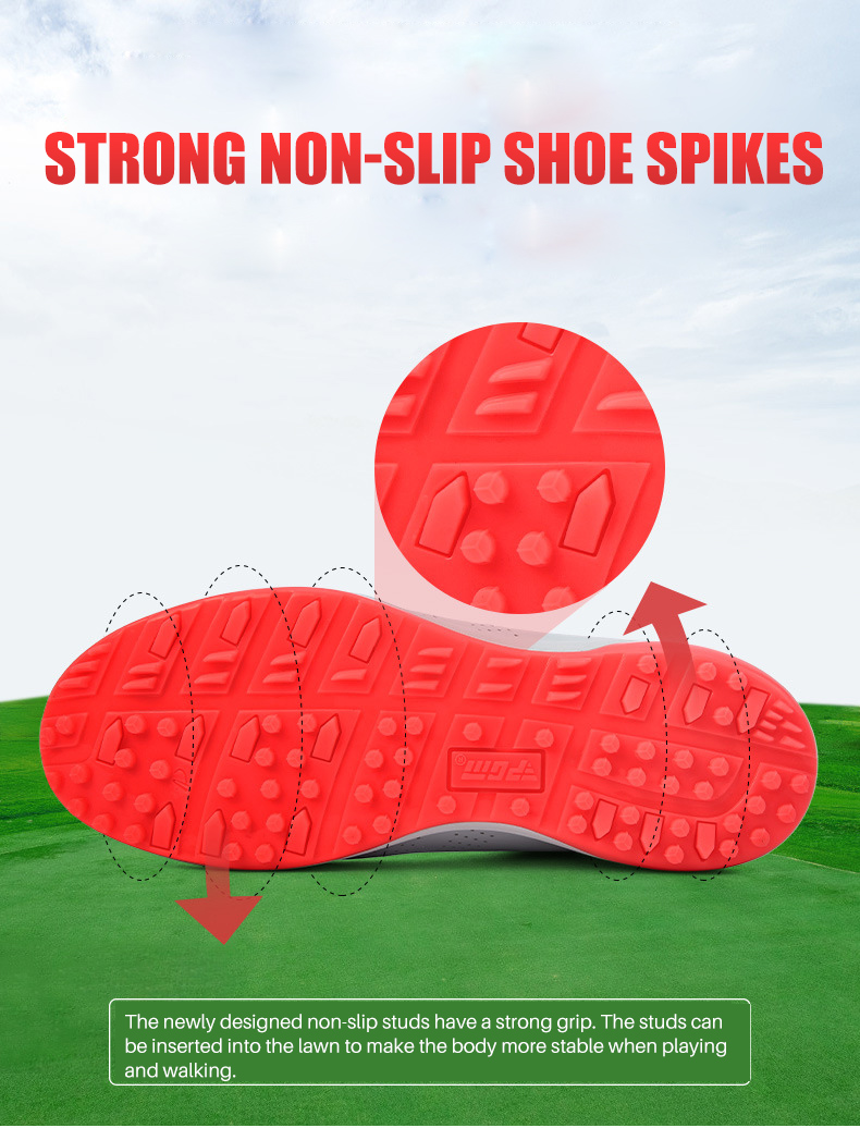 PGM XZ165 whosale oem custom ladies golf shoes soft spiked waterproof ...