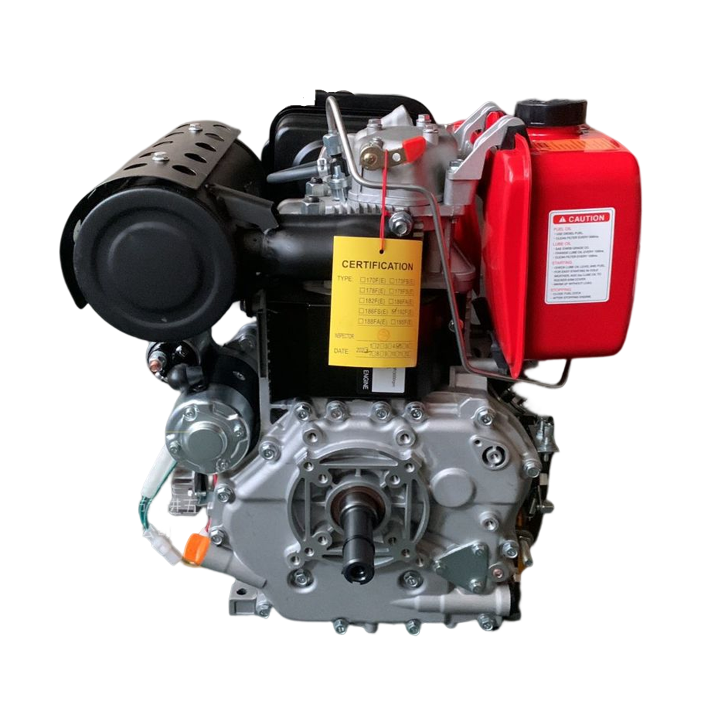 195FE 531CC single-cylinder four-stroke air-cooled diesel engine ...