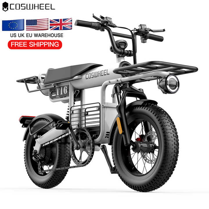 Coswheel T16 Eu Us Warehouse Ready Stock Electrically Bike Fat Bike ...