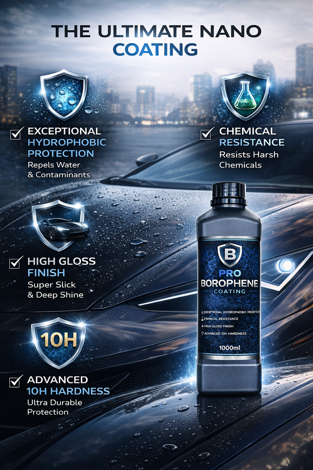 Hot 10H 12H Hardness Boron-Modified Siloxane Ceramic Coating for Car ...