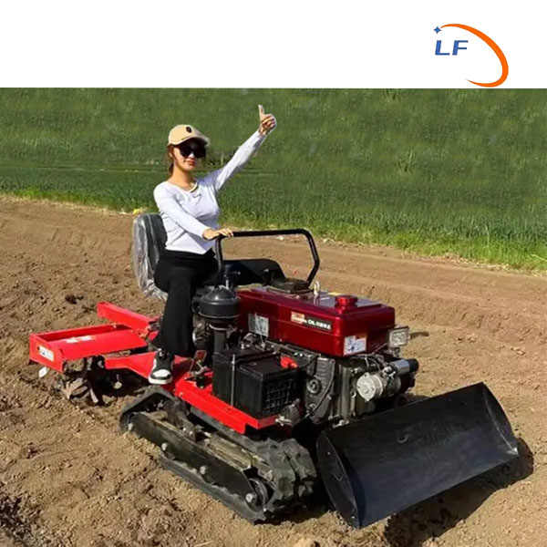 Mini Rotary Rotavator - Efficient Tractor for Small Gardens