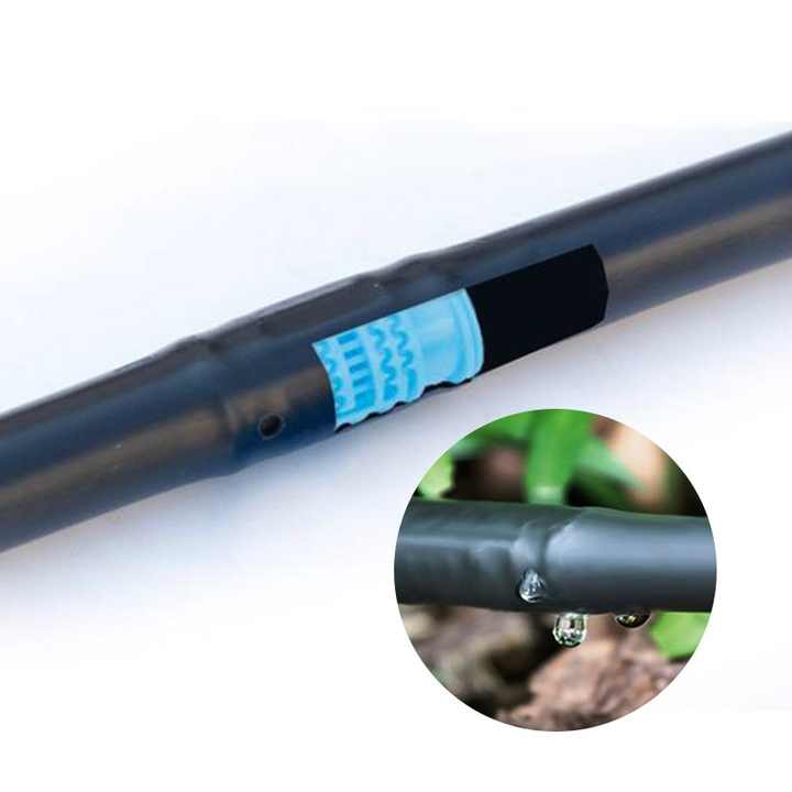 Cylindrical Drip Irrigation Hope Pipe Water Uniform Flow Rate ...