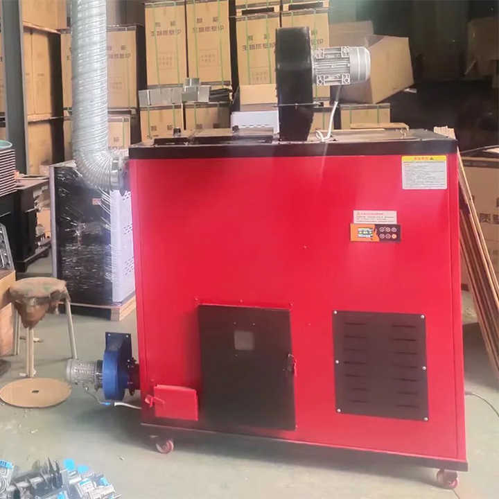 Modern Biomass Pellet Heating Furnace Wood and Pellet Fireplace Cast ...