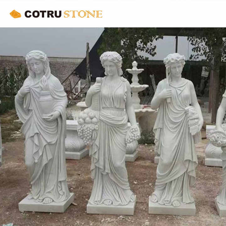 Modern Stone Statue Lifelike and Expressive Character Carving, Smooth ...