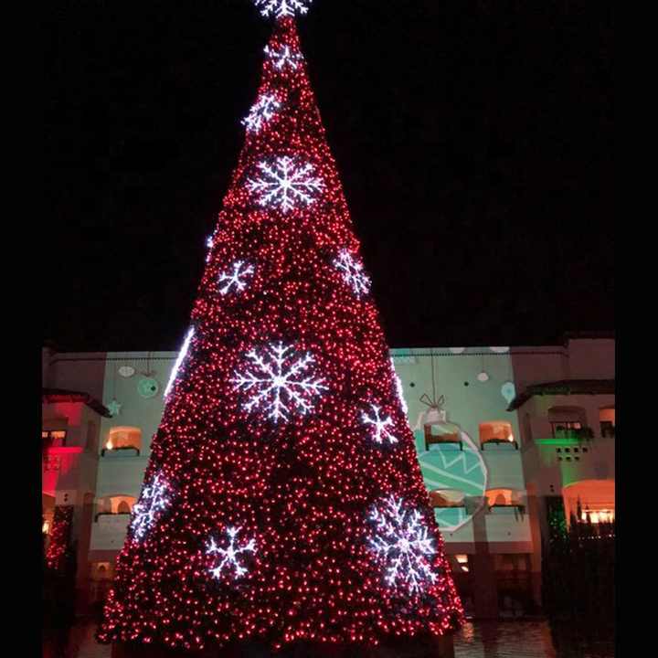 Giant Commercial Christmas Trees - Easy to Transport & Install