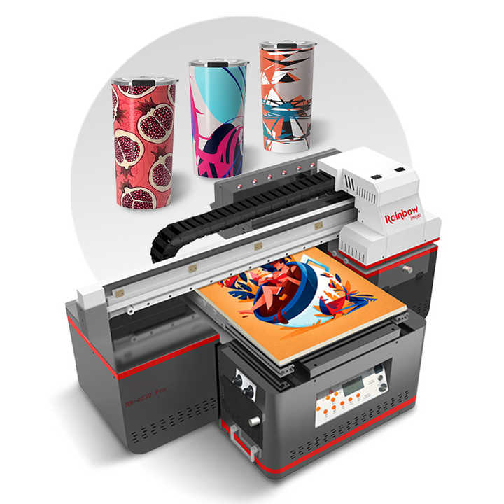 UV Flatbed Printer - Rainbow Rb-4030pro Pen Printer