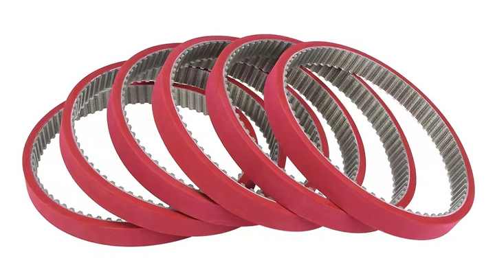 Pull down belt truly endless seamless TPU transparent PU timing belt ...