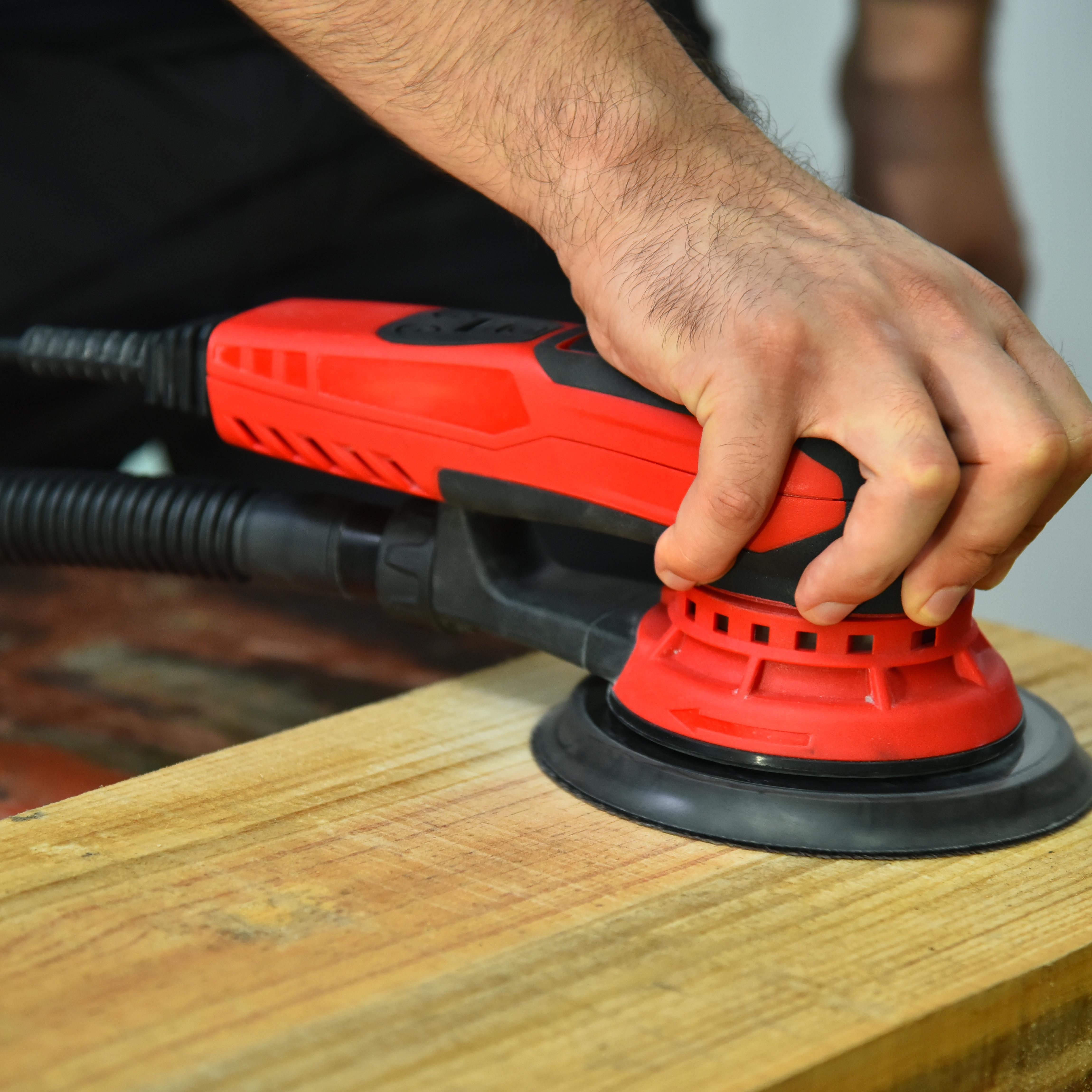 MAXXT 6" Professional Speed Brushless Electric Orbital Sander with ...
