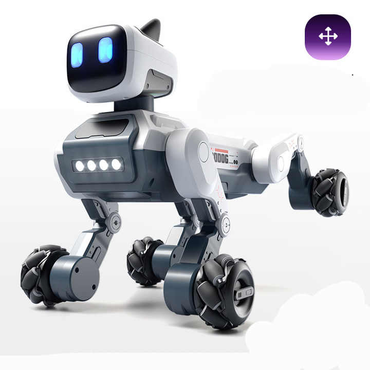 STEAM Educational AI Robot Dog Toy for Kids - Remote Control