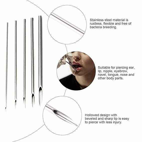 Sterile Body Piercing Needles - Customize Your Kit