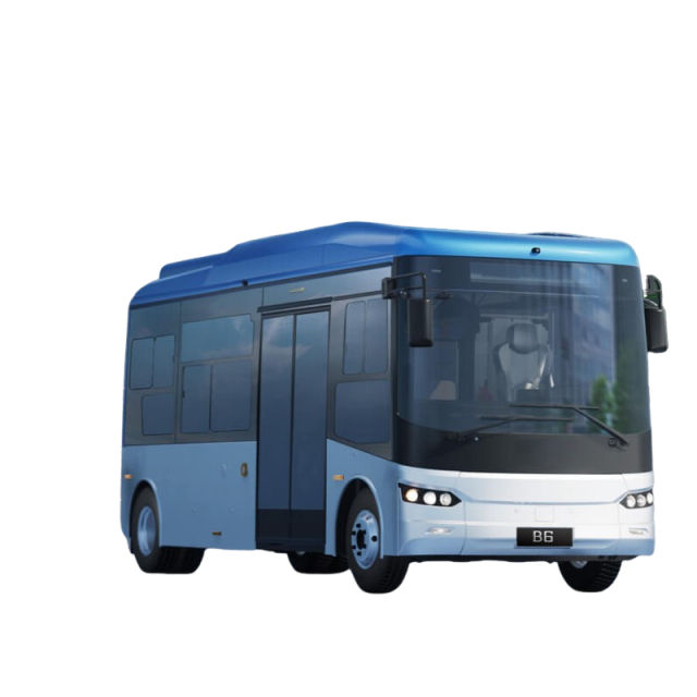 BYD B6 Solar Electric Bus Automatic Transmission Left Hand Drive High ...