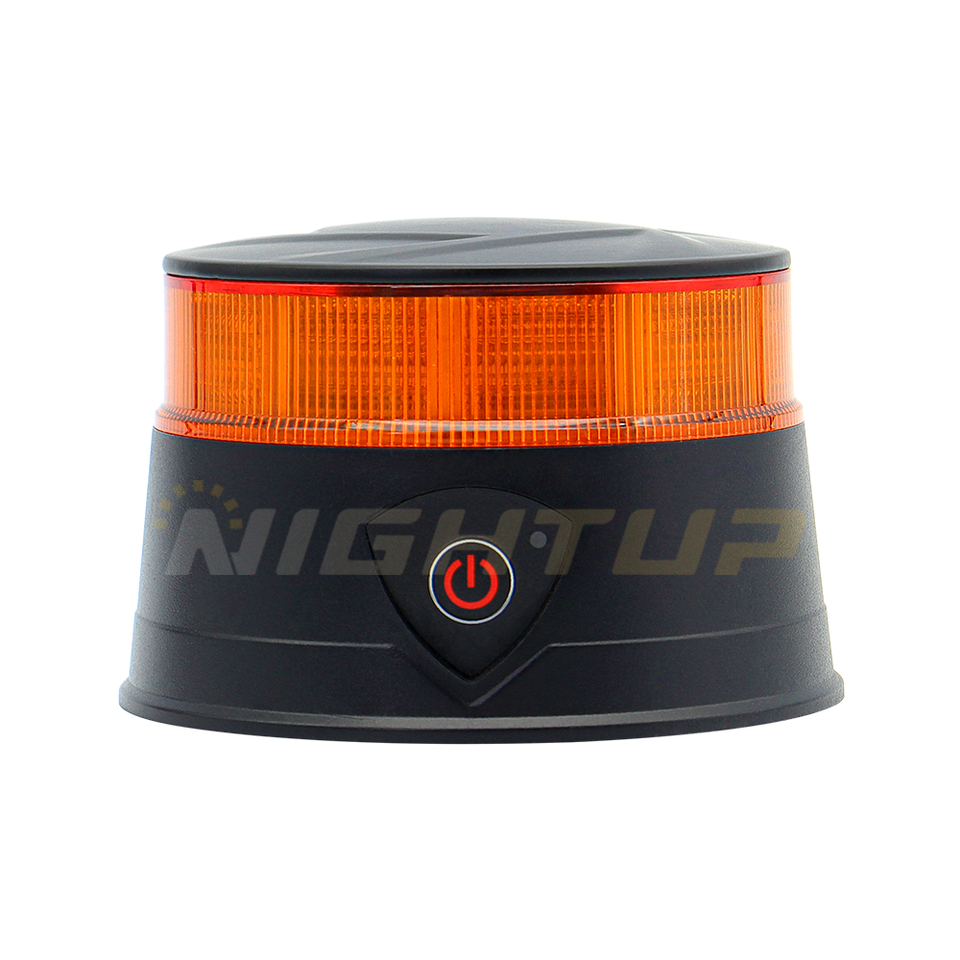 NIGHTUP RECHARGEABLE EMERGENCY HEAVY DUTY MINING WARNING LIGHT STROBE ...