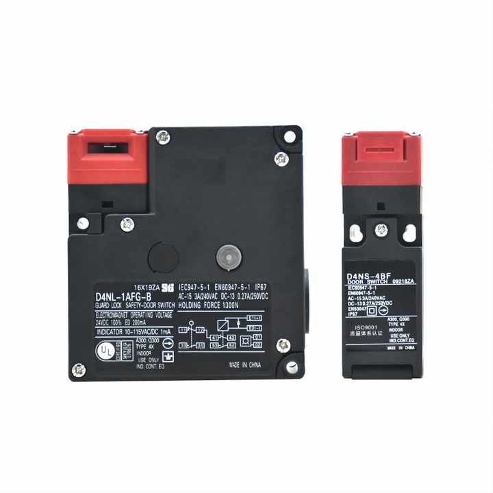 Electromagnetic Locking Safety Door Switch D4NL-1AF 1BF 1CF D4NS-1AF ...
