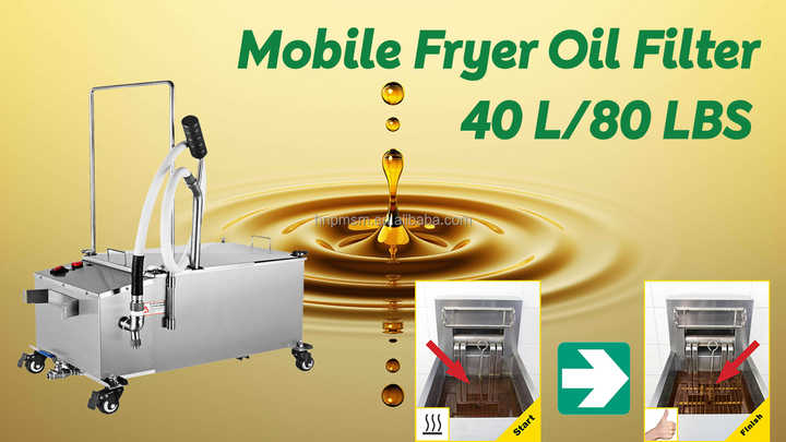 High Quality Restaurant Oil Filtration Systems - Automatic Oil Filter ...