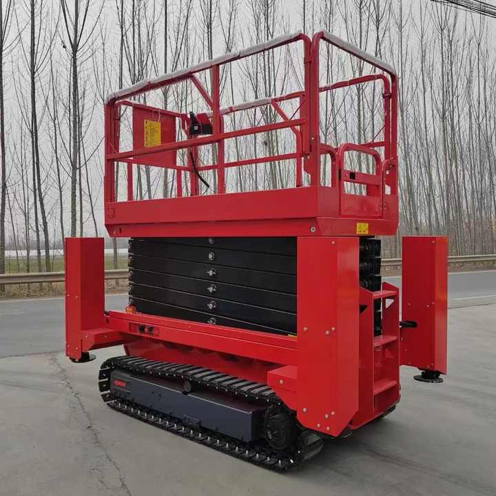 Mini Self-Propelled Hydraulic Goods Elevator Used Aerial Scissor Lift ...