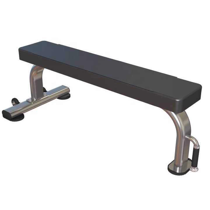 Flat Bench - Commercial Grade Weight Bench for Dumbbell & Strength ...