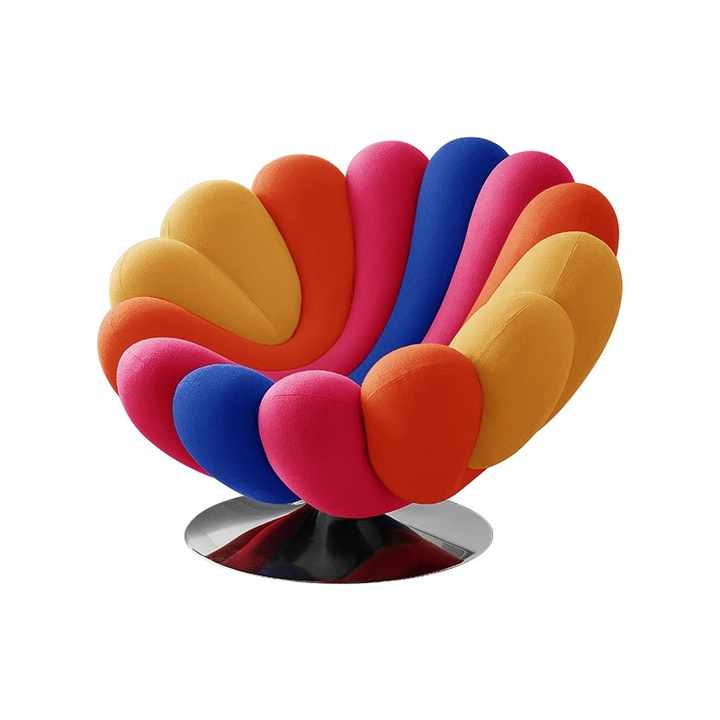 Modern Luxury Rotating Single Sofa Chair for Living Room Lazy Recliner ...
