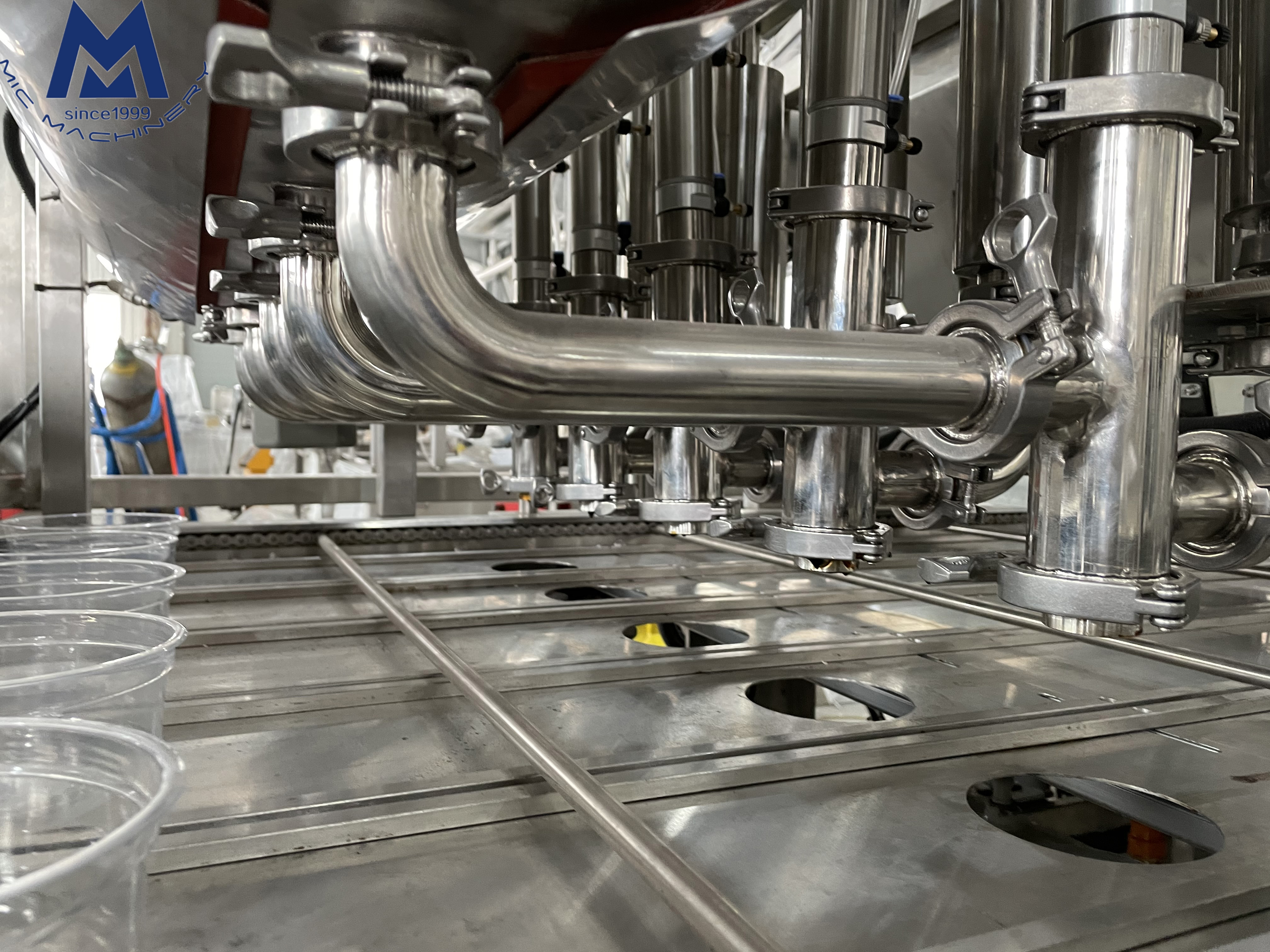Automatic cup filling and sealing machine - Food Packaging Machine