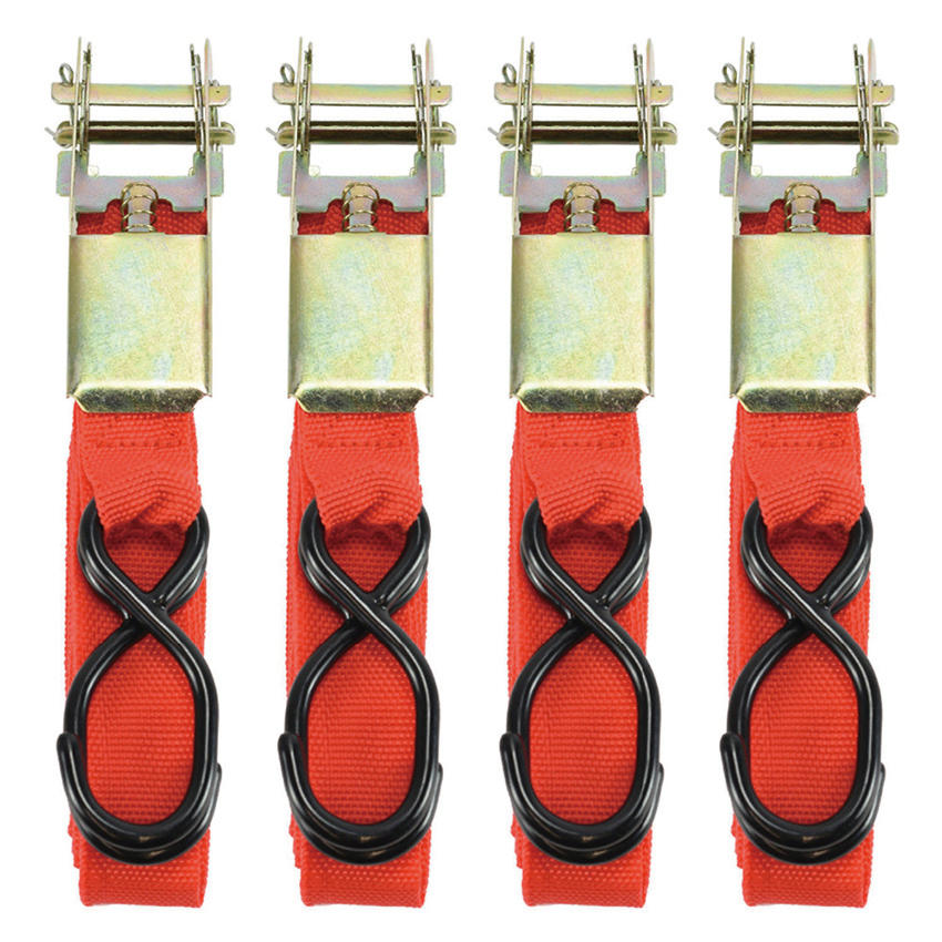 Hevay Duty Polypropylene Fiber Ratchet Tie Down Straps with S Hook ...