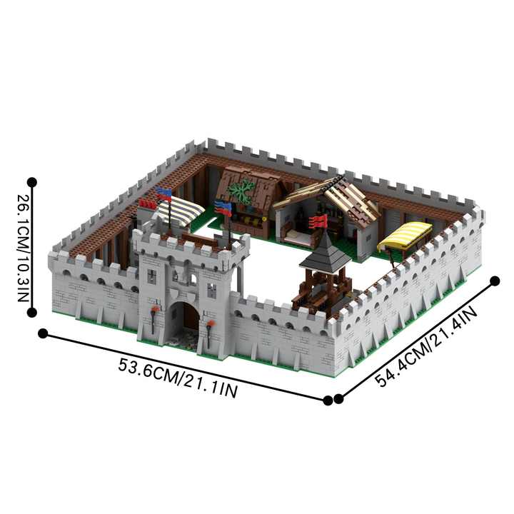Medieval Castle Walls - Build Your Dream Fortification