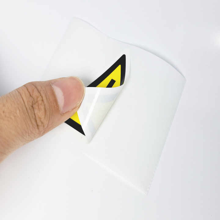 Custom Reflective Danger Warning Label Triangle Sticker for Outdoor ...