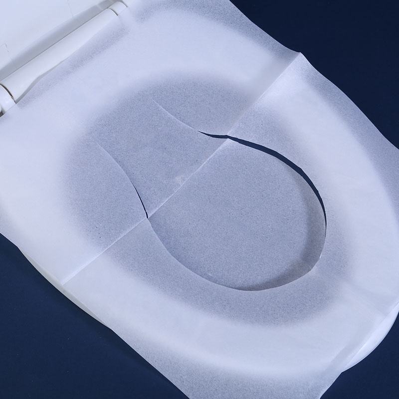 Wholesale 1/2 Fold Disposable Toilet Mat - Flushable & Sustainable