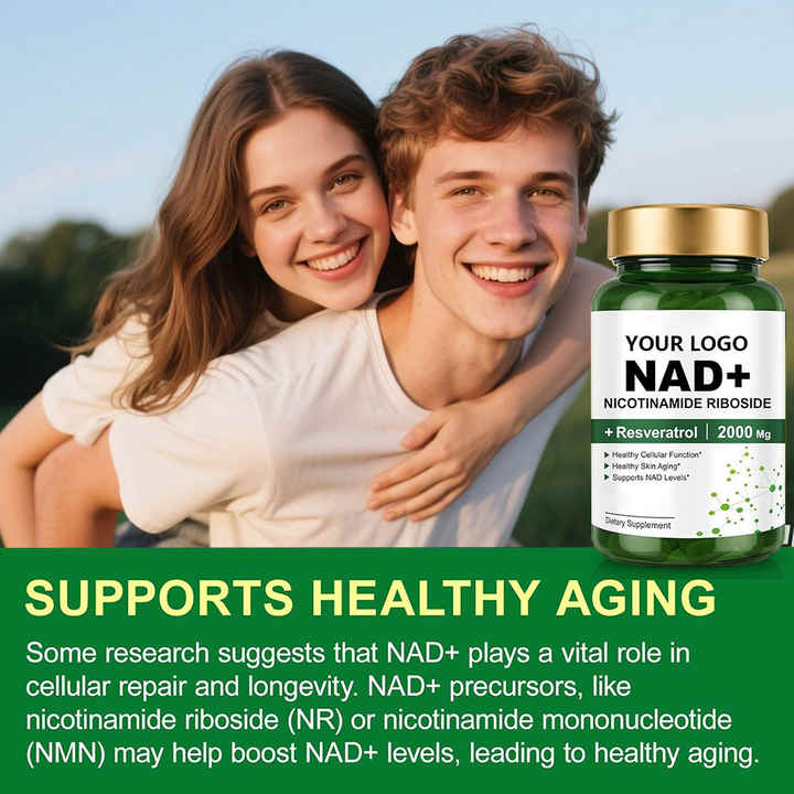 Nad+ Resveratrol Capsules Nicotinamide Riboside Enhanced Energy Age ...