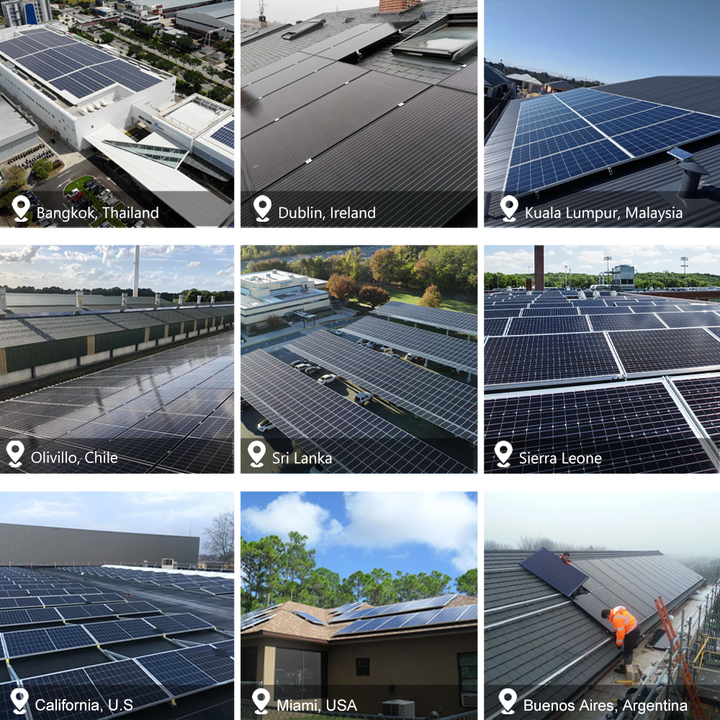 BR SOLAR Tier1 Mono Solar Cell Kit 380W Half Cell Solar Panels System ...