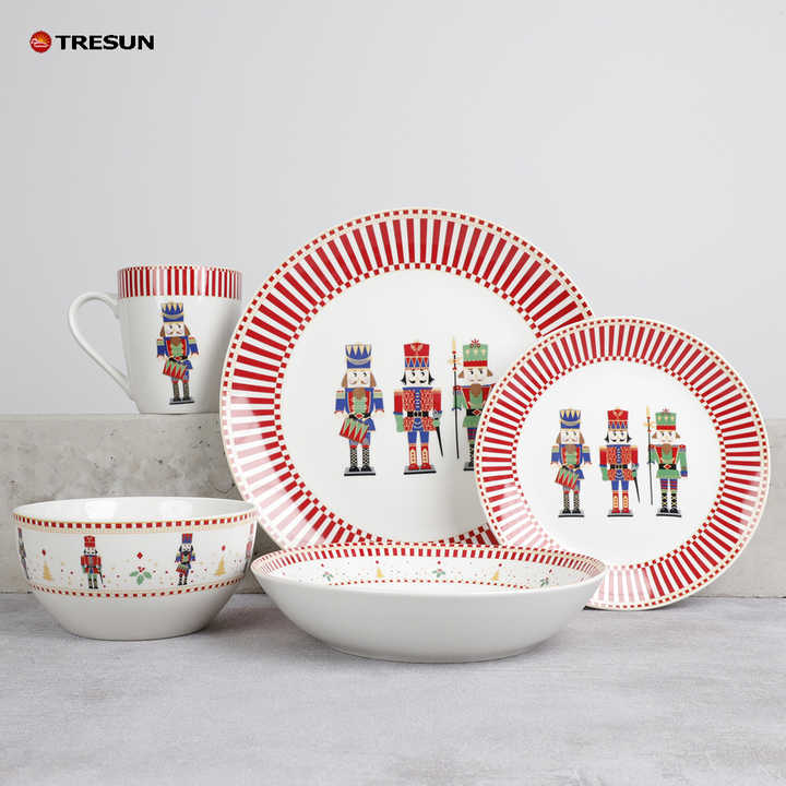 Wholesale Factory Porcelain Decal Christmas Home Decor