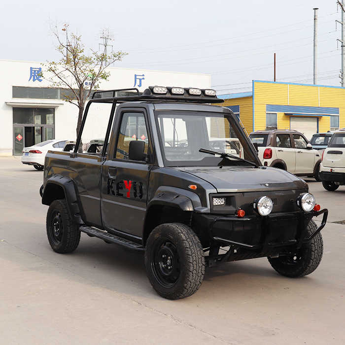 KEYU China Manufacturer Cross Country Small 72v Electric Pickup Trucks ...