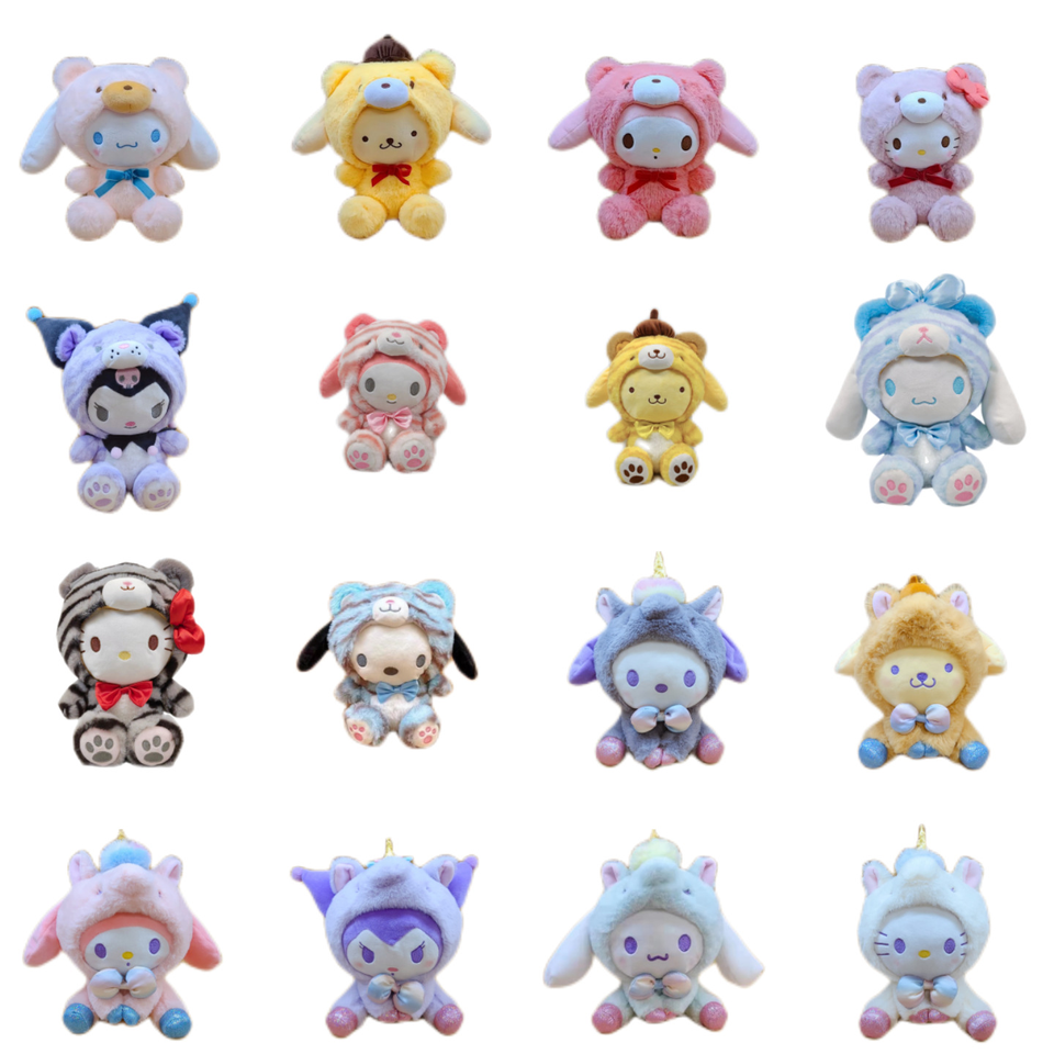 New Japanese Sanrio Transforming Tiger Series Kuromi Cinnamoroll My ...