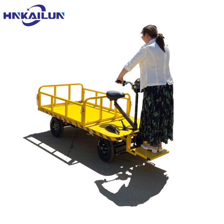 Highly Efficient Electric Flatbed Transport Cart New Steel Lifting Load ...