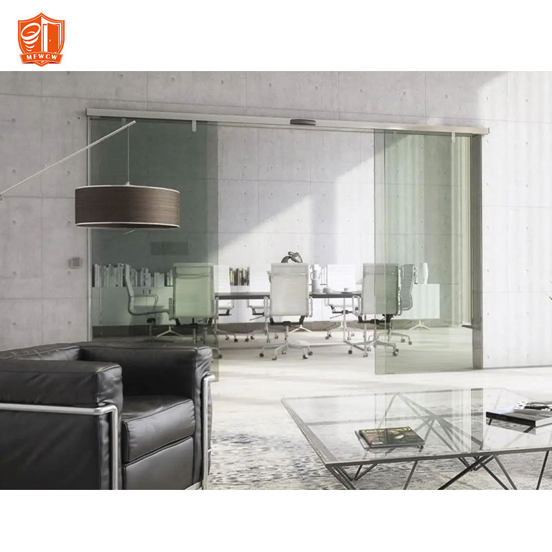 Frameless Glass Sliding Door - Smart Sensor Automatic System