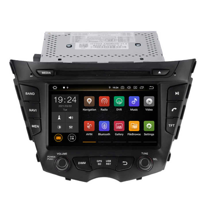 Hyundai Veloster 2011-2017 Touch Screen Car Radio with GPS Navigation ...