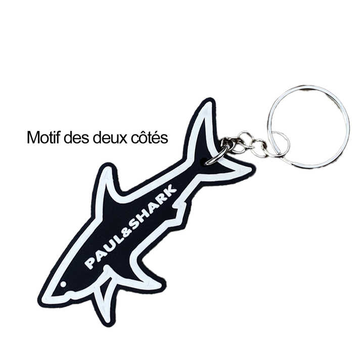 Cartoon Creative Shark Keying Customsized Both Side Rubber Paint ...