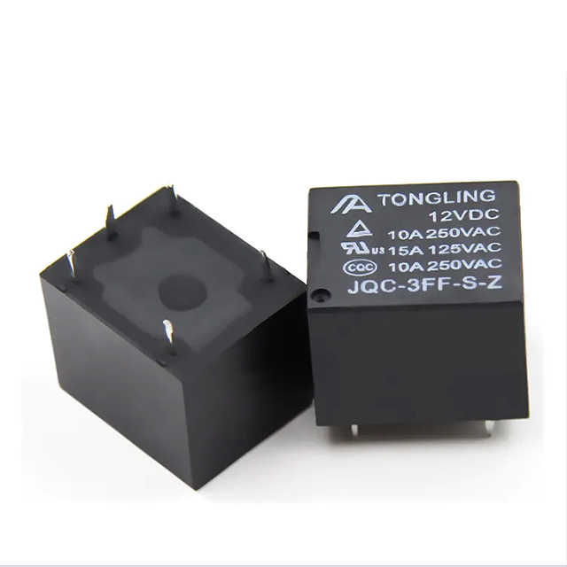 5 Pin 5V /6V /9V /12V /24V T73 PCB Relays 15A 125VAC Small High Power ...